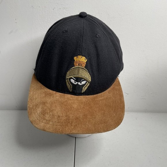 Warner Bros. | Accessories | Vintage Marvin The Martian Hat Suede Bill ...